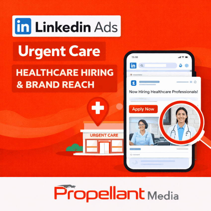 LinkedIn Ads for Urgent Care Healthcare Hiring and Brand Reach ...